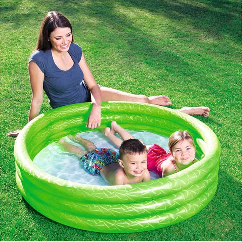 Bestway Inflatable 3 Ring Pool 51026 - Games4u Pakistan