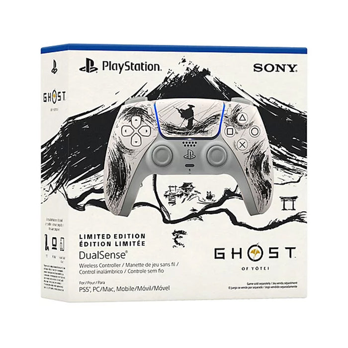 DualSense Wireless Controller - Ghost of Yotei Black Limited Edition ...