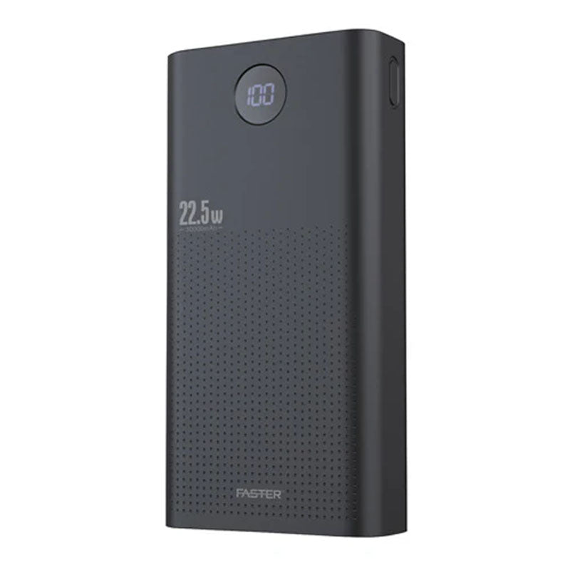 Faster PD-30k 30000 mAh with LED Display Power Bank - Games4u Pakistan